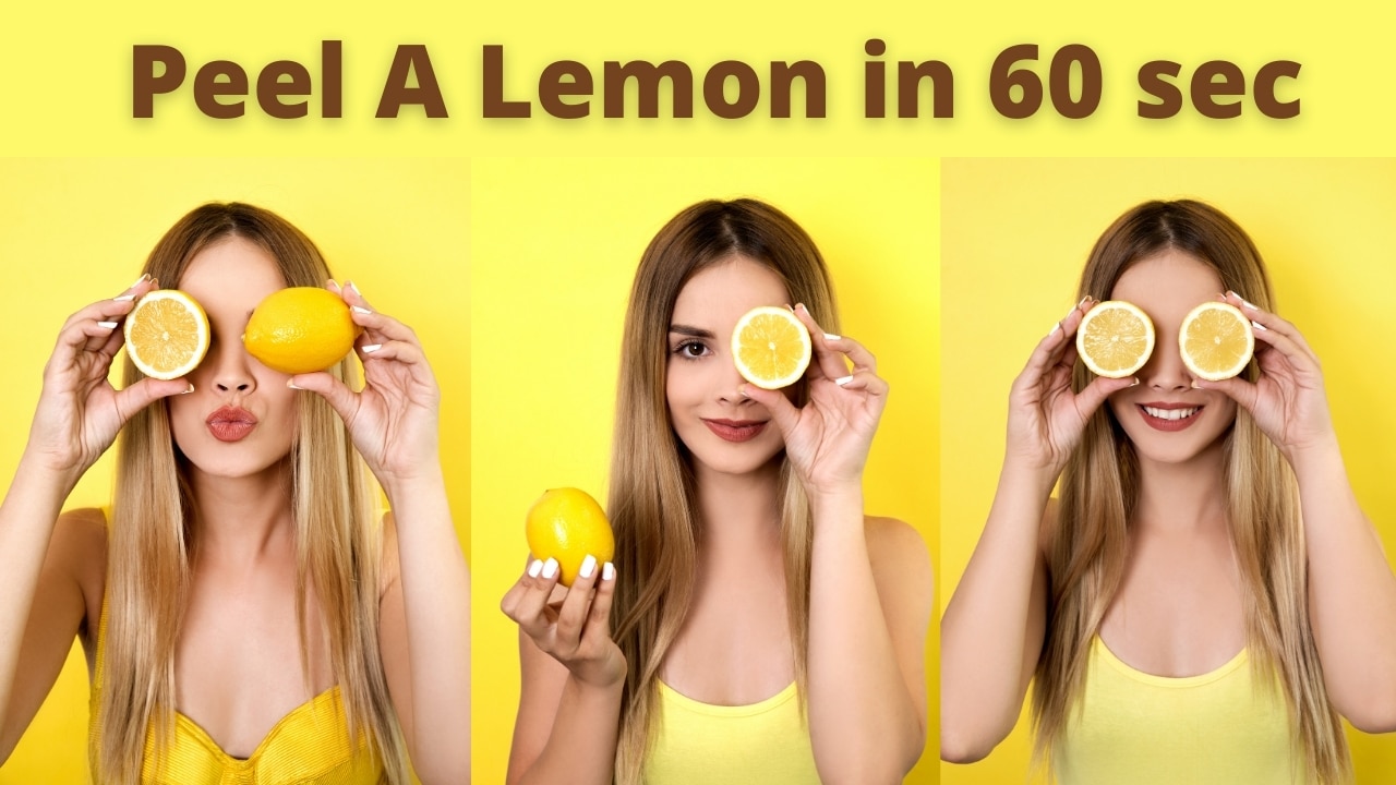 Fast Peeled Lemon Guide & It's Uses Plus Benefits
